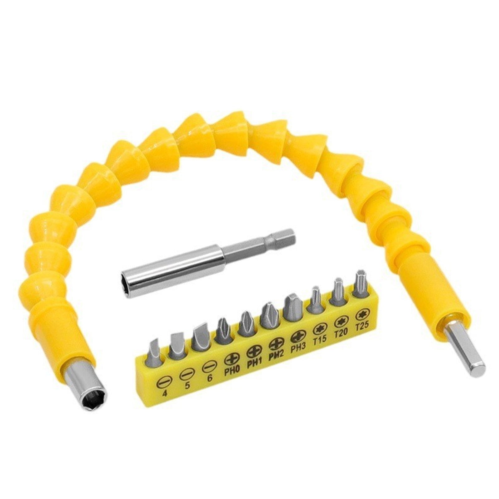 Flexible Drill Bit Extension All Purpose Connectors Shaft, Magnetic ...