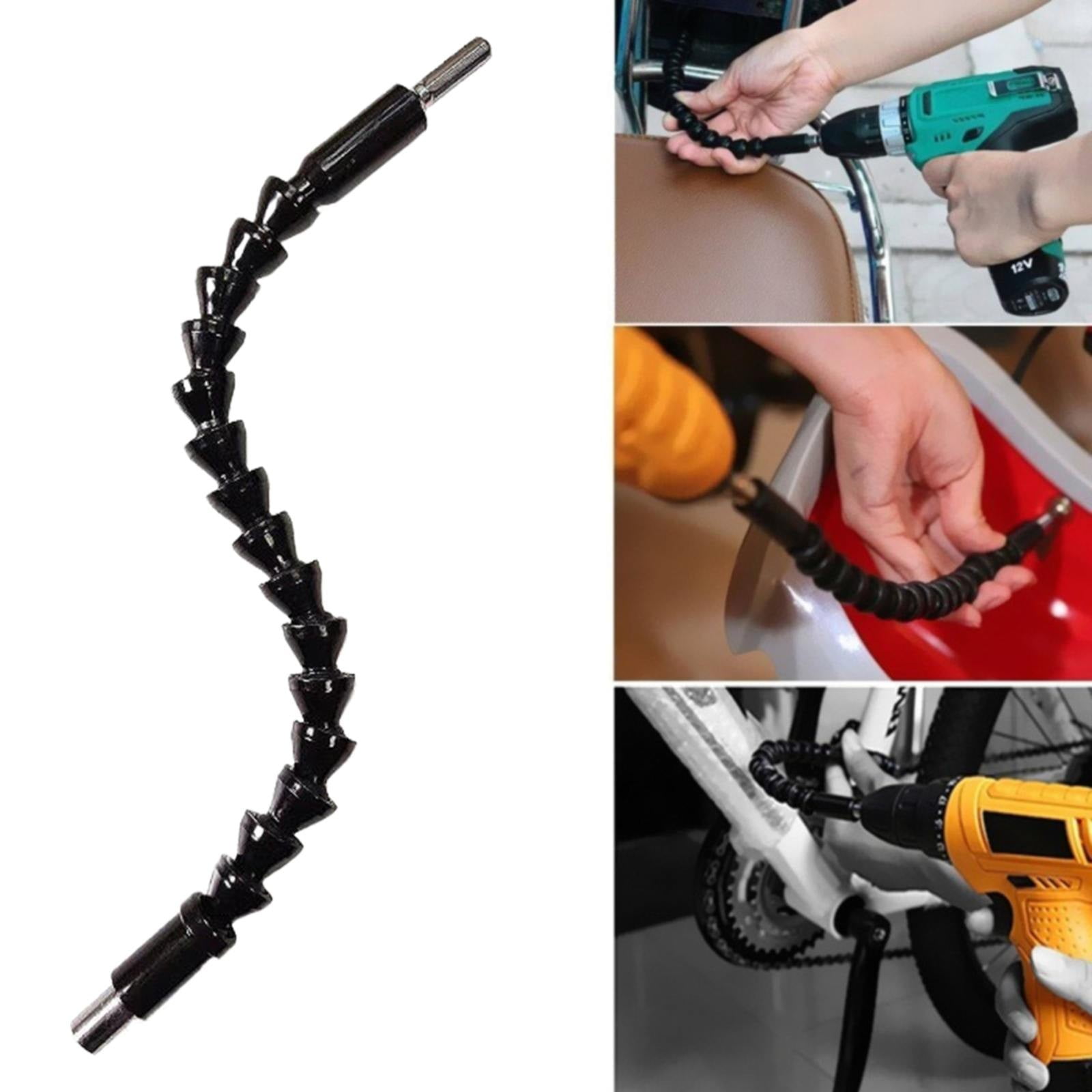 Flexible Drill Bit Extension Bendable Screwdriver Drill Bit Attachment ...