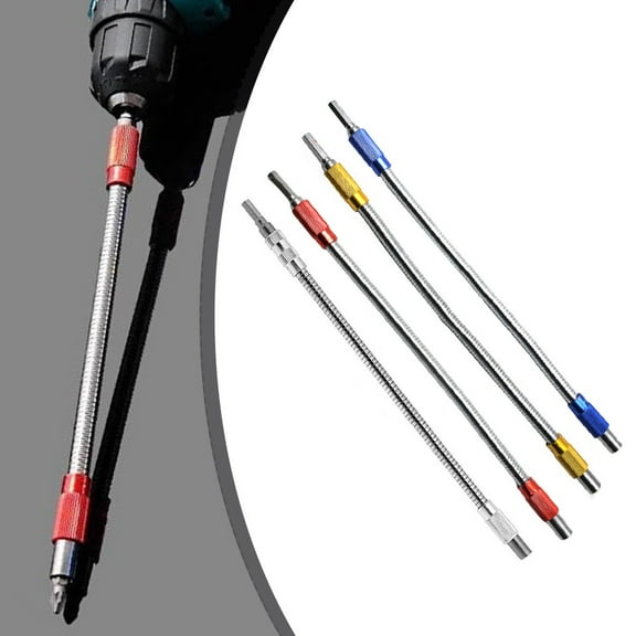 Flexible Shaft Metal Drill Screwdriver Bit Holder Connect Shank ...