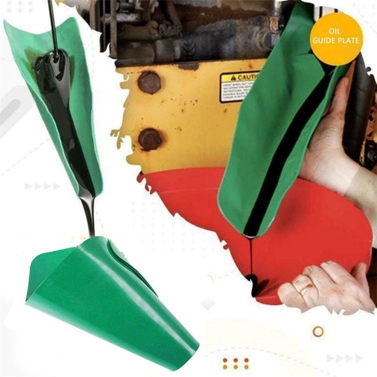 Flexible Drining Tool - Versatile Draining Funnel - Foldable Oil ...