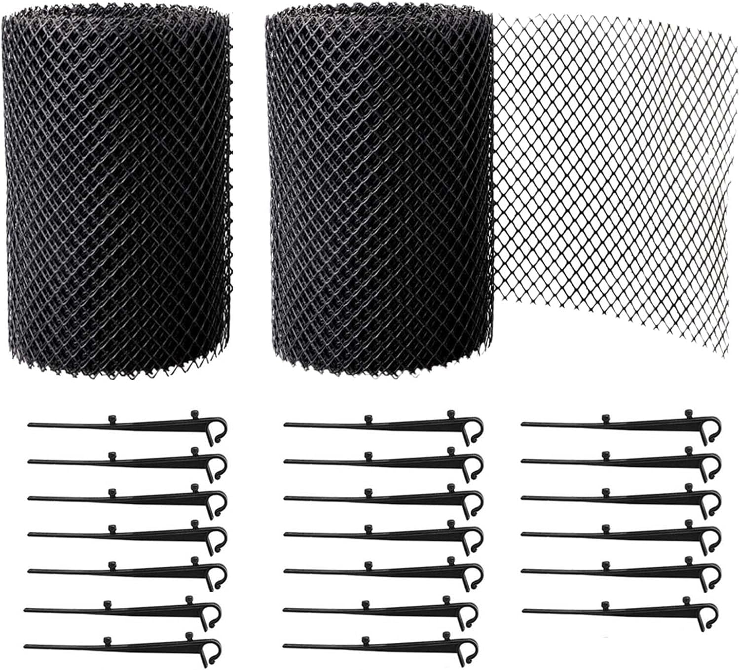 Flexible Durable Gutter Guard, Wide Application Plastic Mesh For Leaf ...