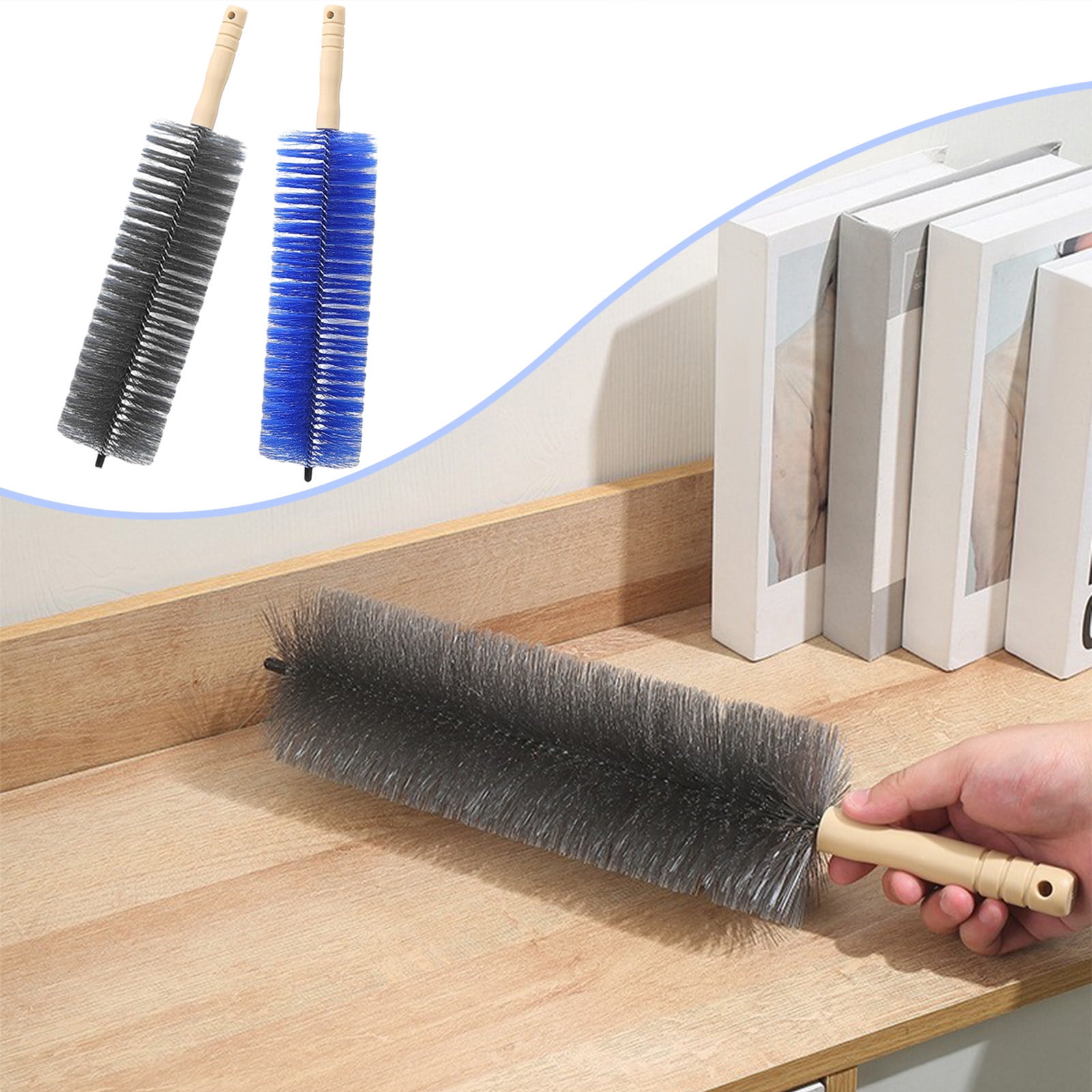 Flexible Dust Removal Brush, Multi-Surface Cleaning Tool, Telescopic ...