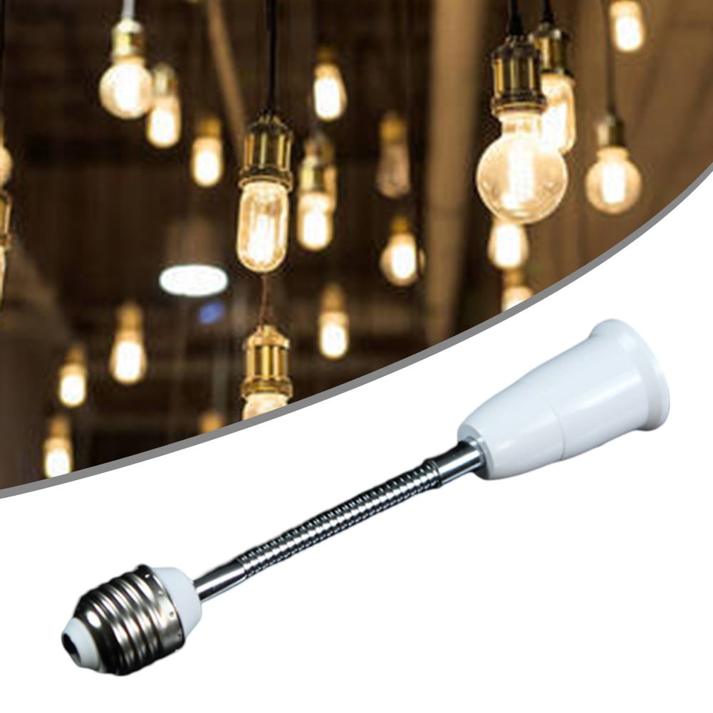 Flexible E27 to E27 LED Bulb Extension Lamp Holder, 18cm, 28cm, 38cm ...