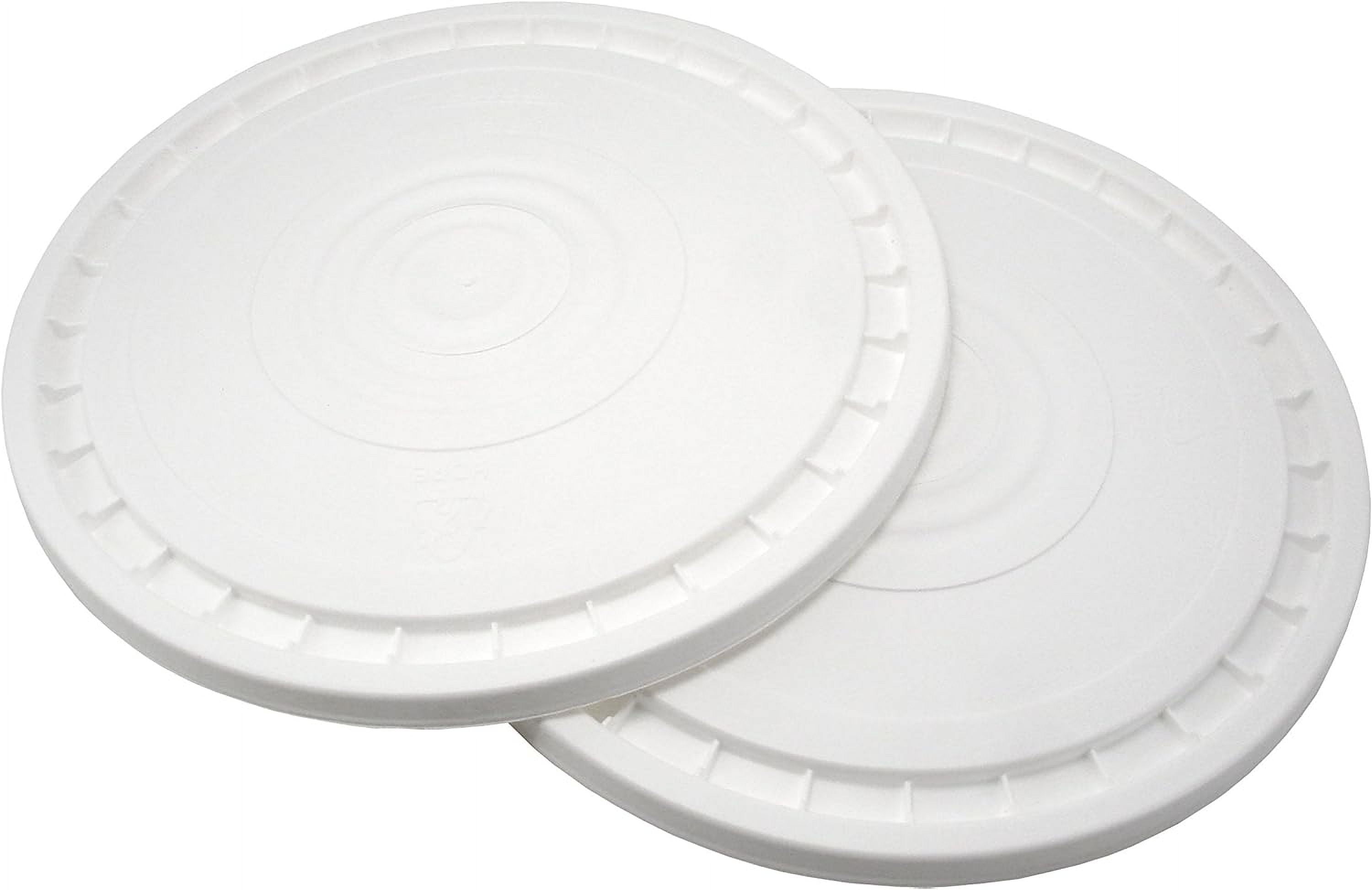 Flexible Easy Access Snap On Lids For 5 Gallon Buckets (Also Fits Most ...