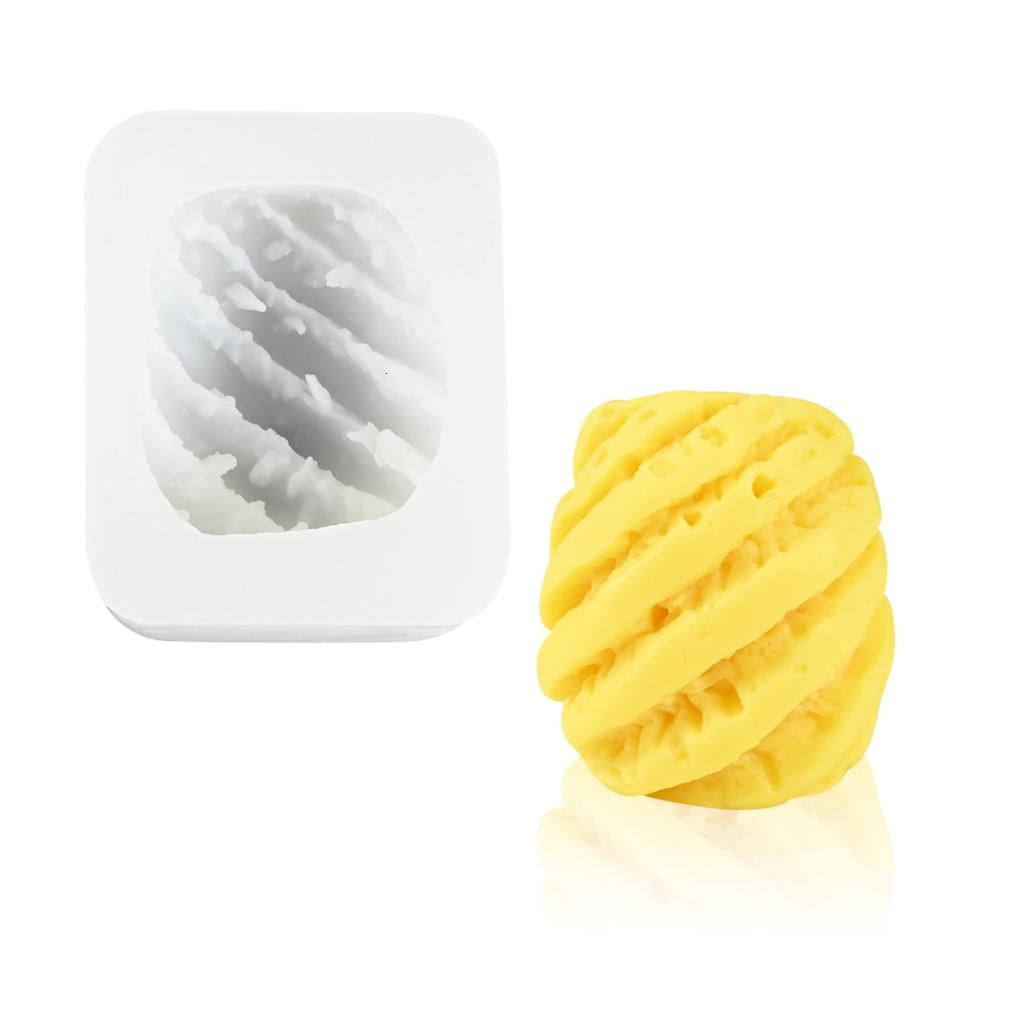 Flexible Elastomer Baking Cast Bromeliad Shape Cake Chocolate Dessert ...