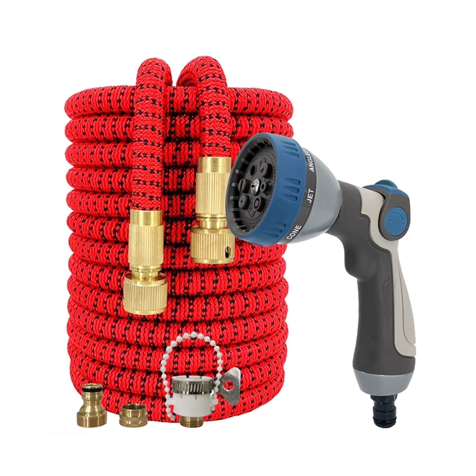 Flexible Expandable Hose Garden Pipe with Spray Water Nozzle Car Wash ...