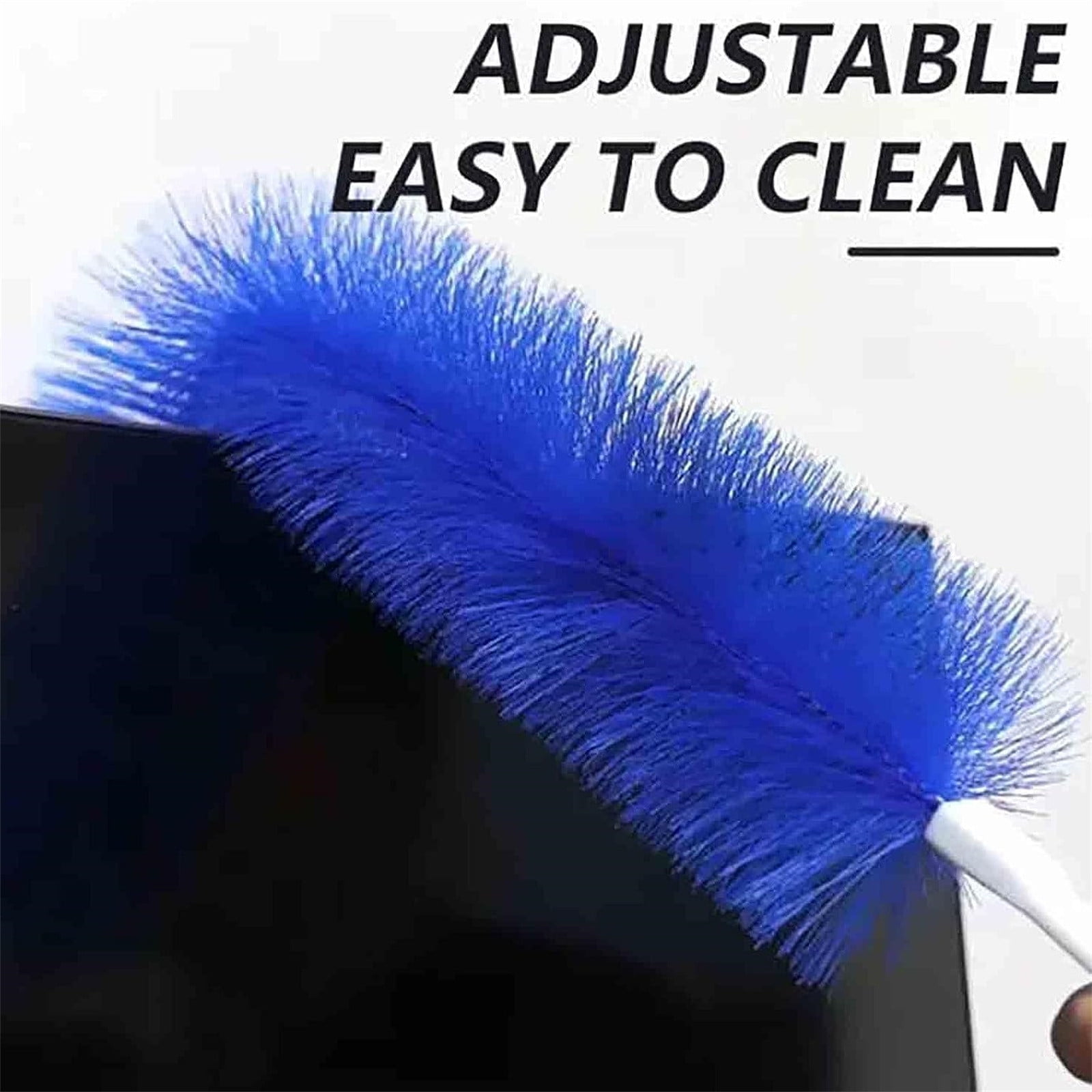 Flexible Fan Dusting Brush Non-Disassembly Cleaning Brush, Microfiber ...