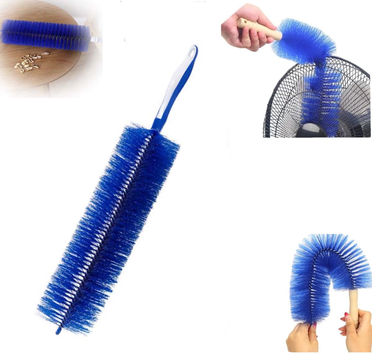Flexible Fan Dusting Brush (Non-disassembly Cleaning),Fan Brush ...