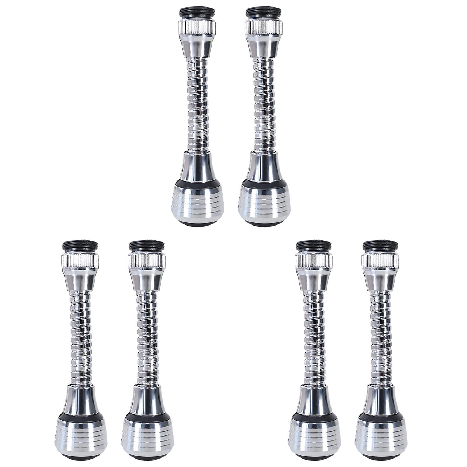 Flexible Faucet Sprayer Attachment 360 ° Kitchen Extender ABS Polished ...