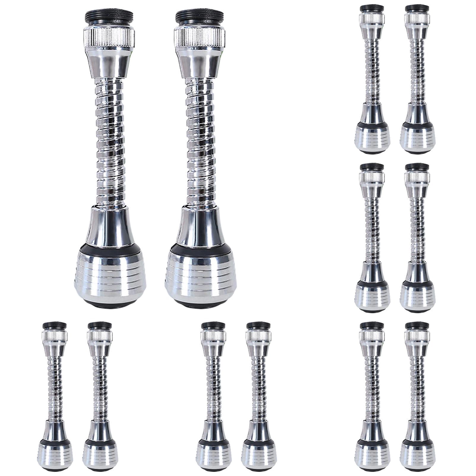 Flexible Faucet Sprayer Attachment 360 ° Kitchen Extender ABS Polished ...
