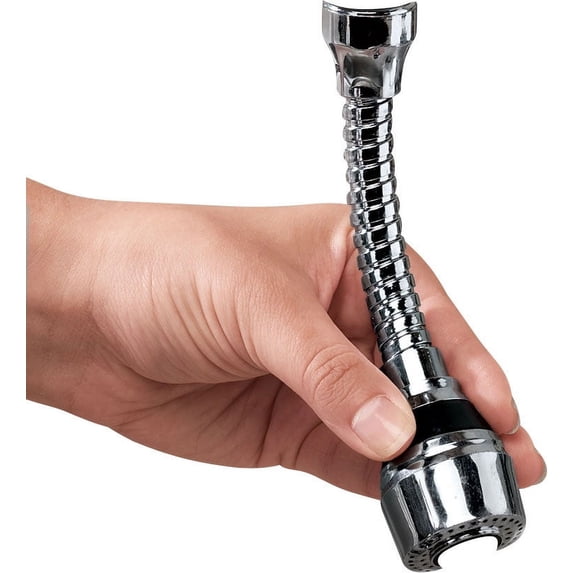Flexible Faucet Sprayer: Kitchen Nozzle Attachment with Swivel Spray ...