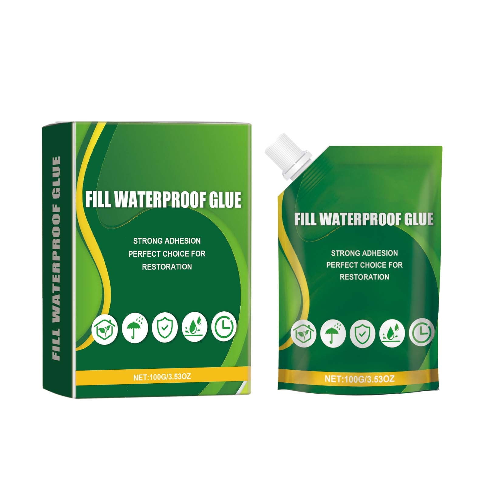 Flexible Filling Adhesive Sealant - 100ml Waterproof and Weatherproof ...