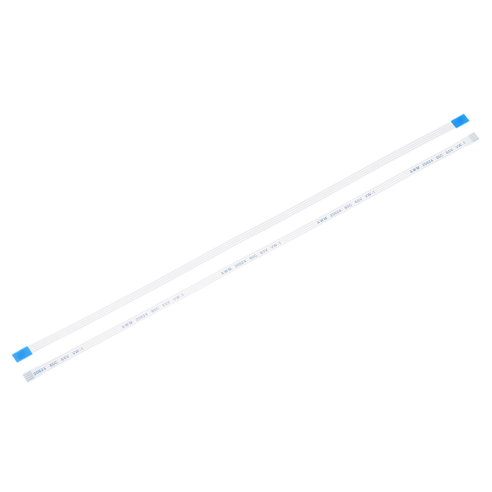 Flexible Flat Cable, 250mm 1mm Pitch 4 Pins FPC FFC Flexible Ribbon ...