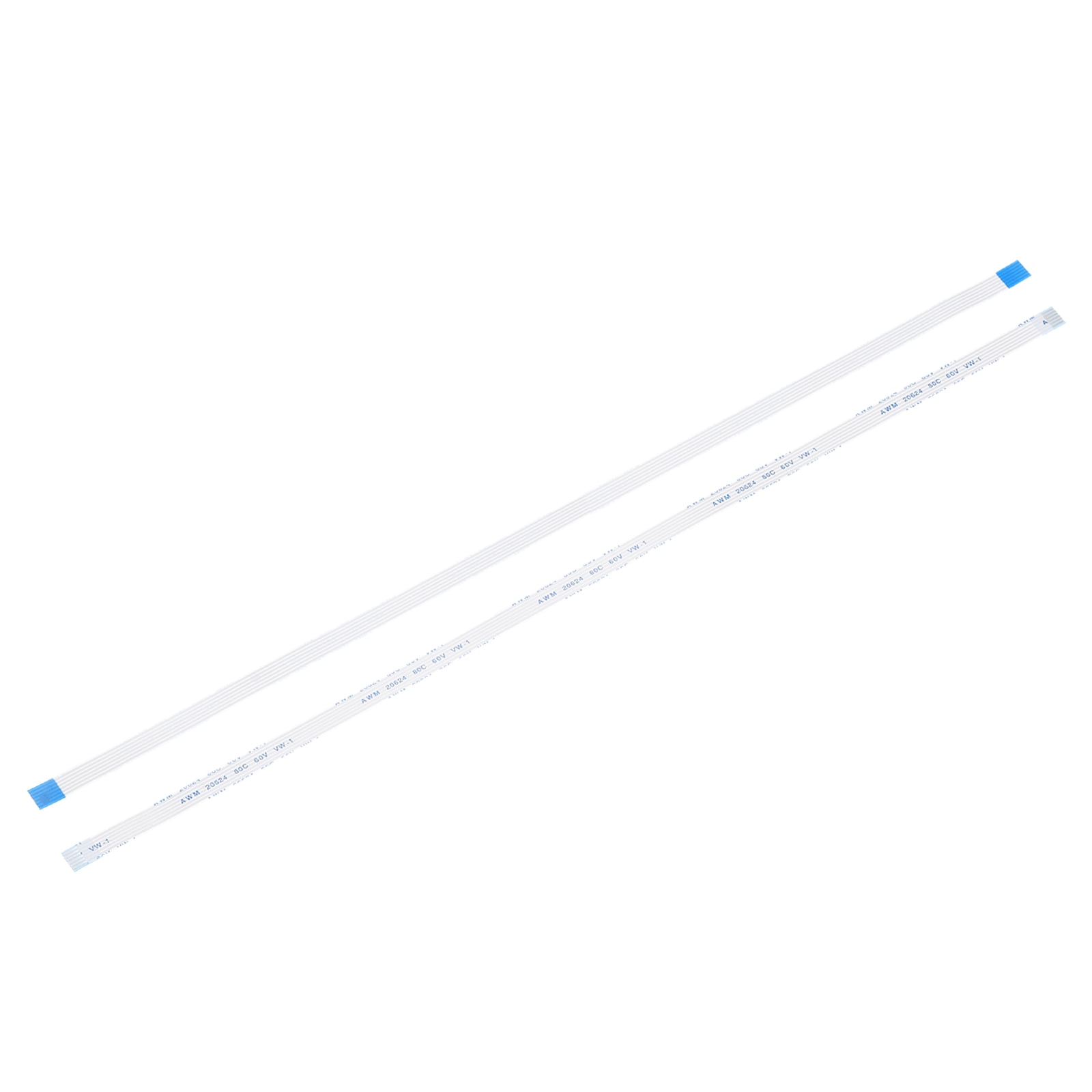 Flexible Flat Cable, 500mm 1mm Pitch 6 Pins FPC FFC Flexible Ribbon ...