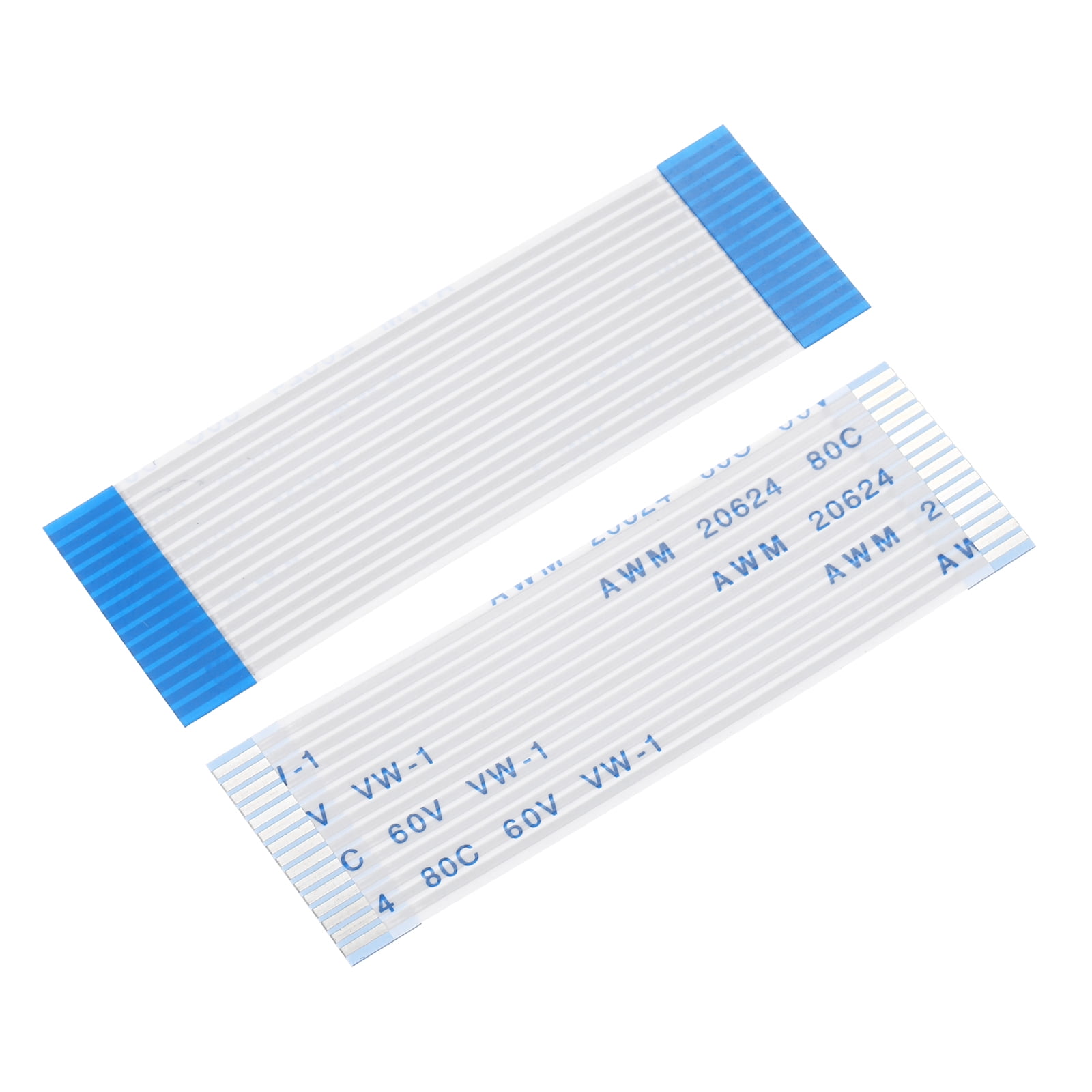 Flexible Flat Cable, 50mm 1mm Pitch 15 Pins FPC FFC Flexible Ribbon ...