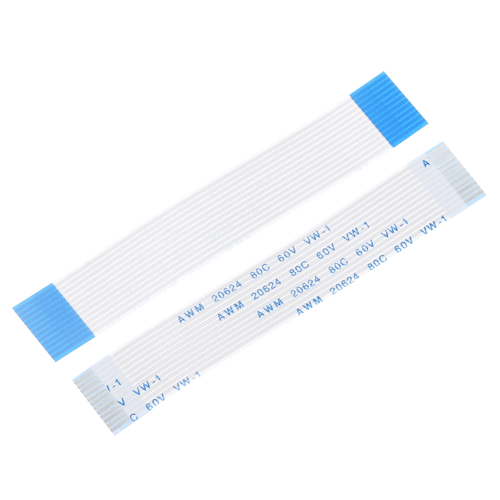 Flexible Flat Cable, 80mm 1mm Pitch 12 Pins FPC FFC Flexible Ribbon ...