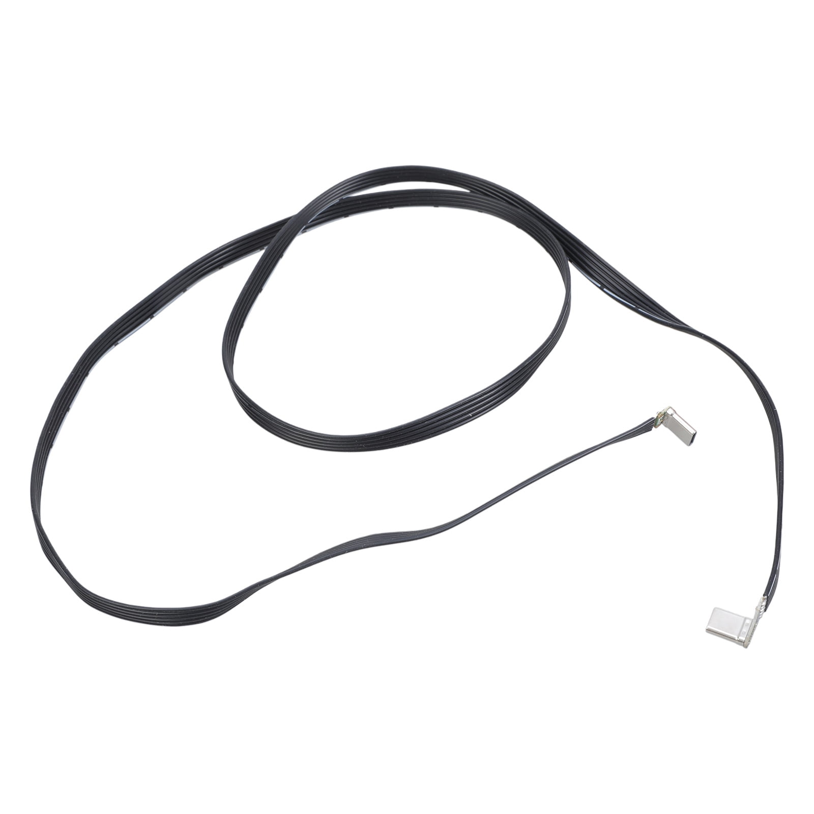 USB C Cable Male to Male Elbow Flat Cable Fast Speed Charging and Data ...