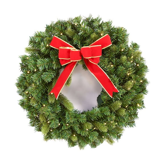 Battery Operated Christmas Wreaths