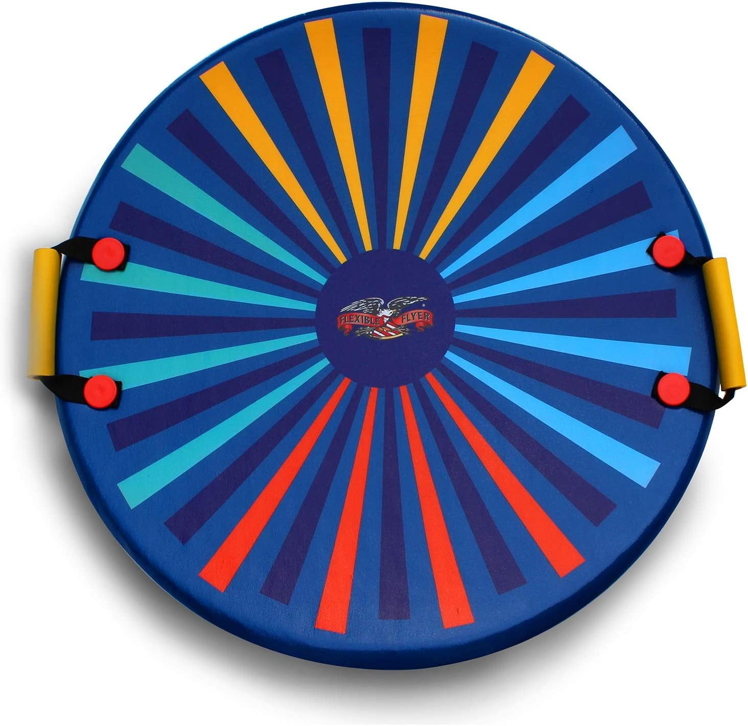 Flexible Flyer F26 Foam Snow Saucer Sled. Round SNO Disc Slider, 26 ...