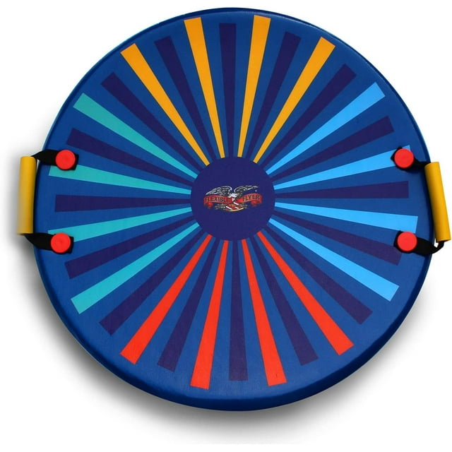 Flexible Flyer F26 Foam Snow Saucer Sled. Round SNO Disc Slider, 26 ...