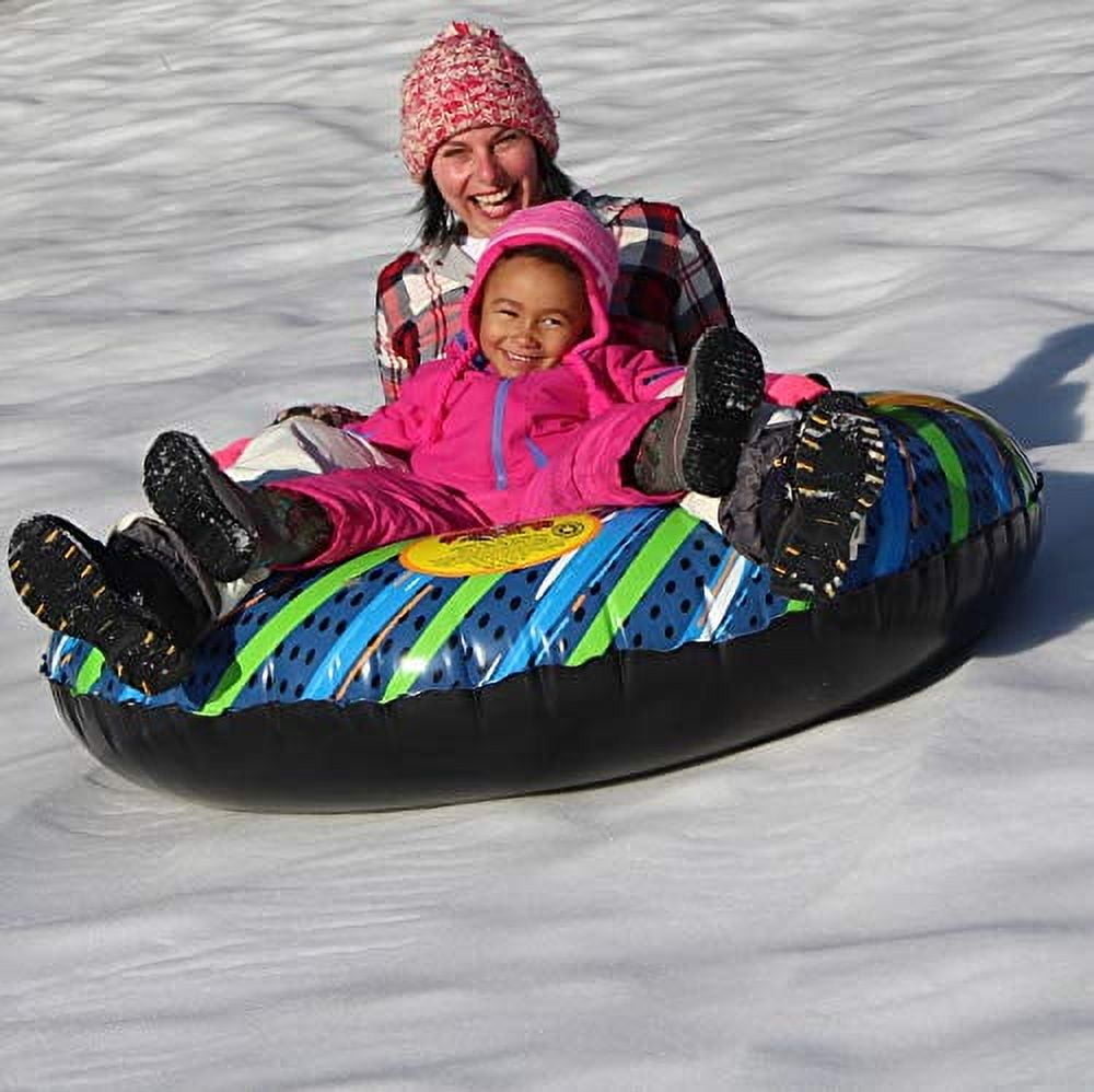 Flexible Flyer Hurricane 2-Person Snow & River Tube. Inflatable Pool ...