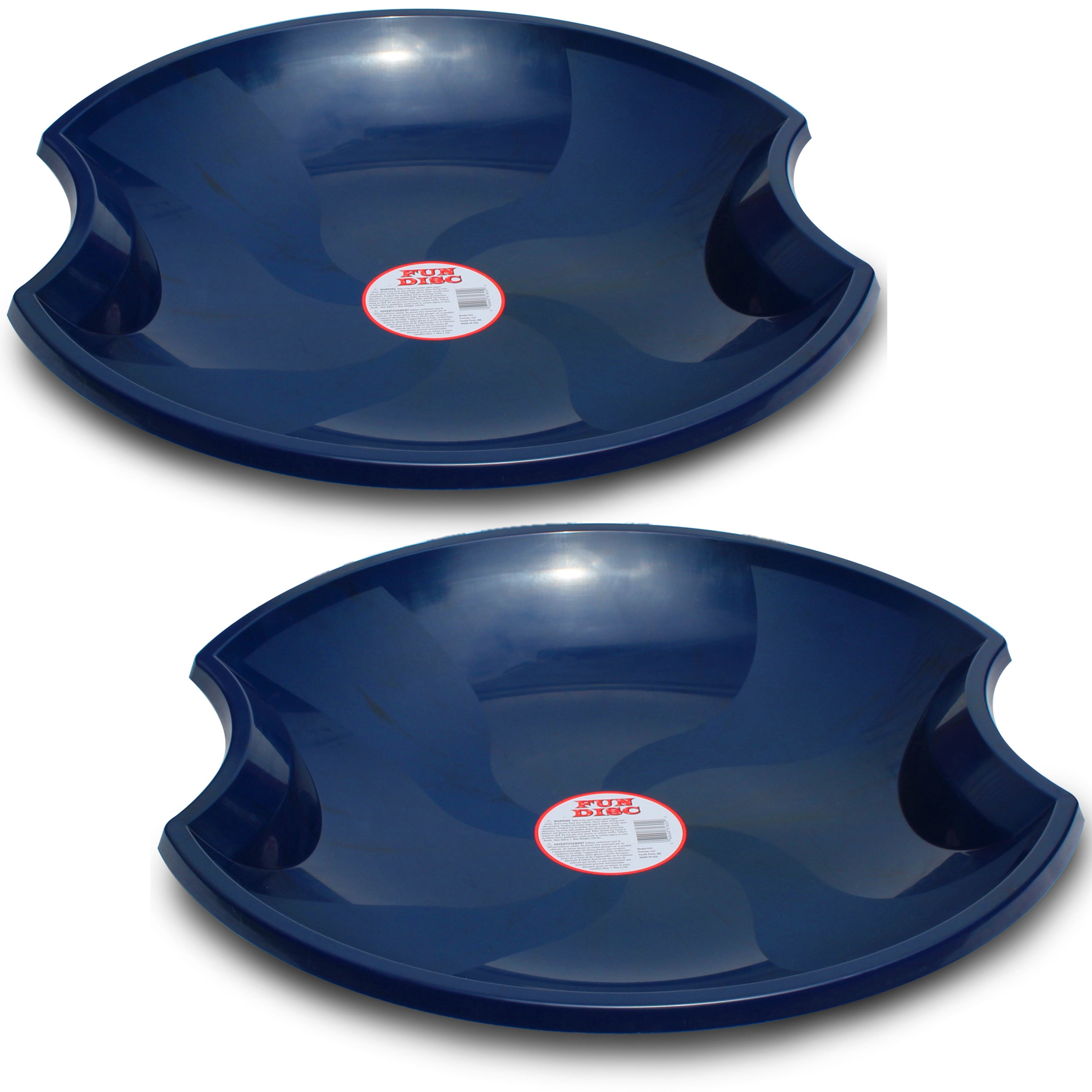 Flexible Flyer Snow Saucer Sled for Kids. Small Plastic Round Sledding ...