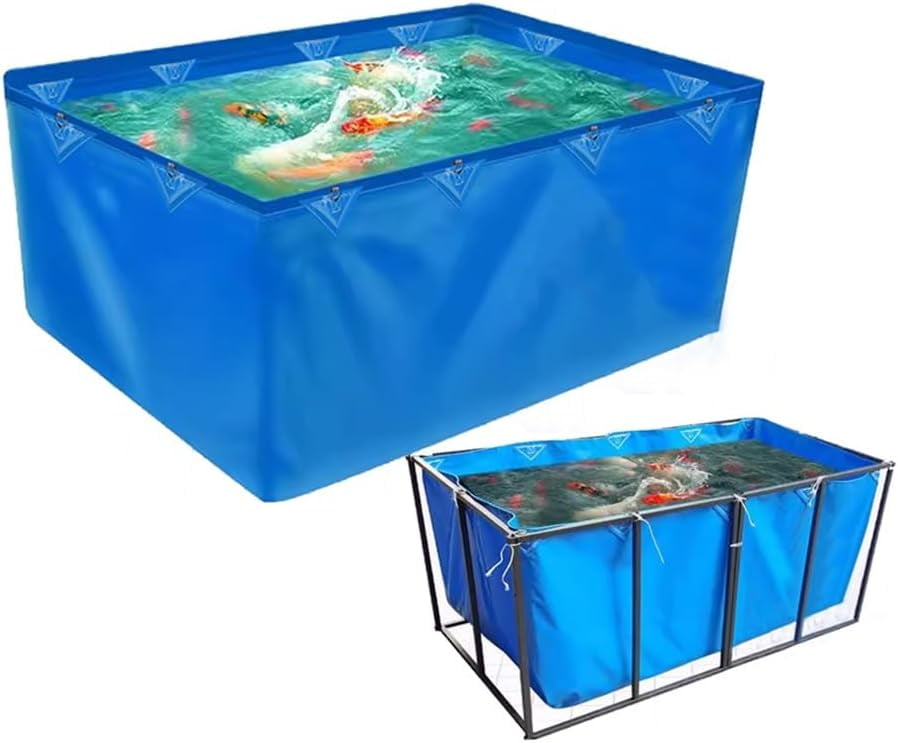Flexible Foldable Fish Pond Liners for Outdoor Pools & Koi - Durable ...