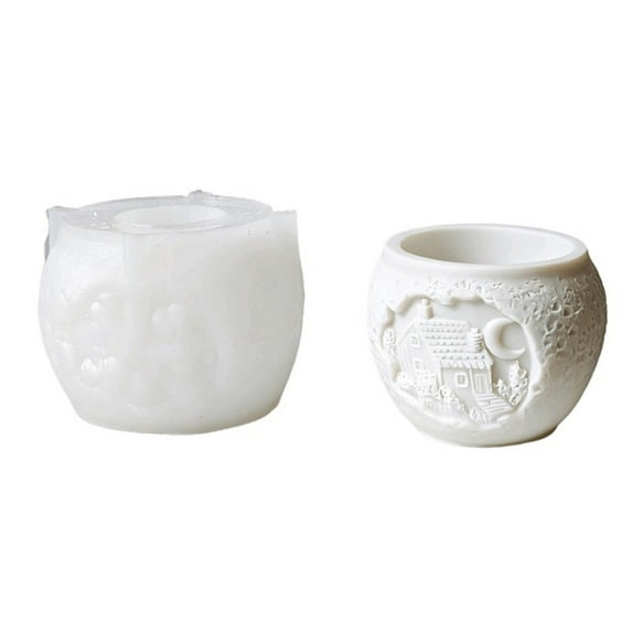 Flexible Food Grade Silicone Mould For Home Candle And Planter Easy ...