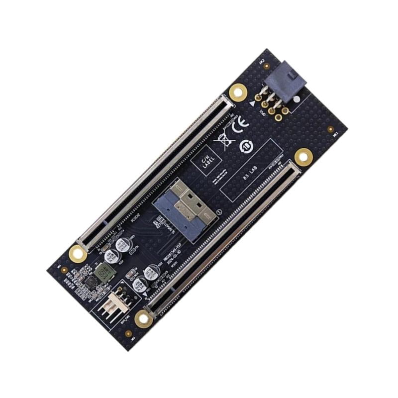 Flexible Full/Half Height Mounting PCIe .0 Splitter Card For Channel ...