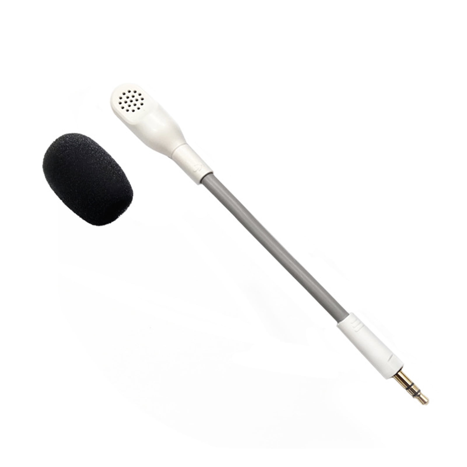Flexible Gaming Headphone Microphone 3.5mm with Noise Cancelling ...