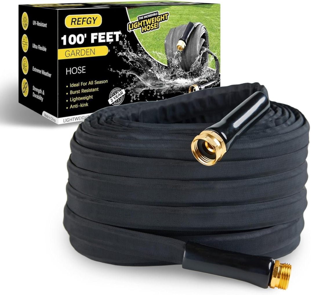 Flexible Garden Hose 100 FT, Anti-Kink Non-Expandable, Ultra ...