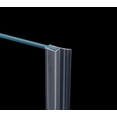 Flexible Glass Door Side Seal Strip 100 Inch Frameless Shower Door Side ...