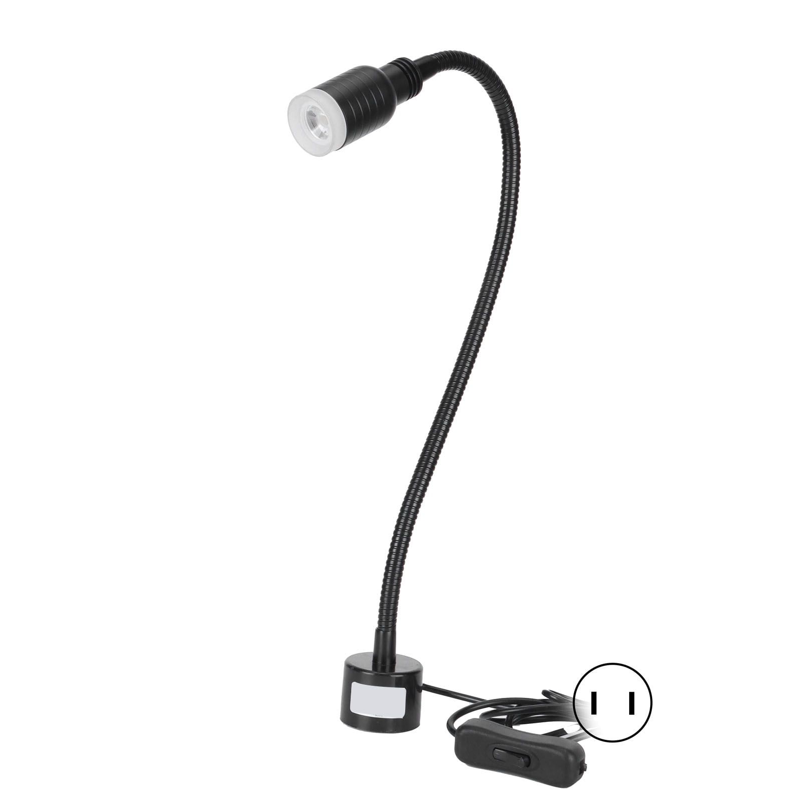 Flexible Gooseneck LED Machine Tool Light, 360 Rotation, Bright Durable ...
