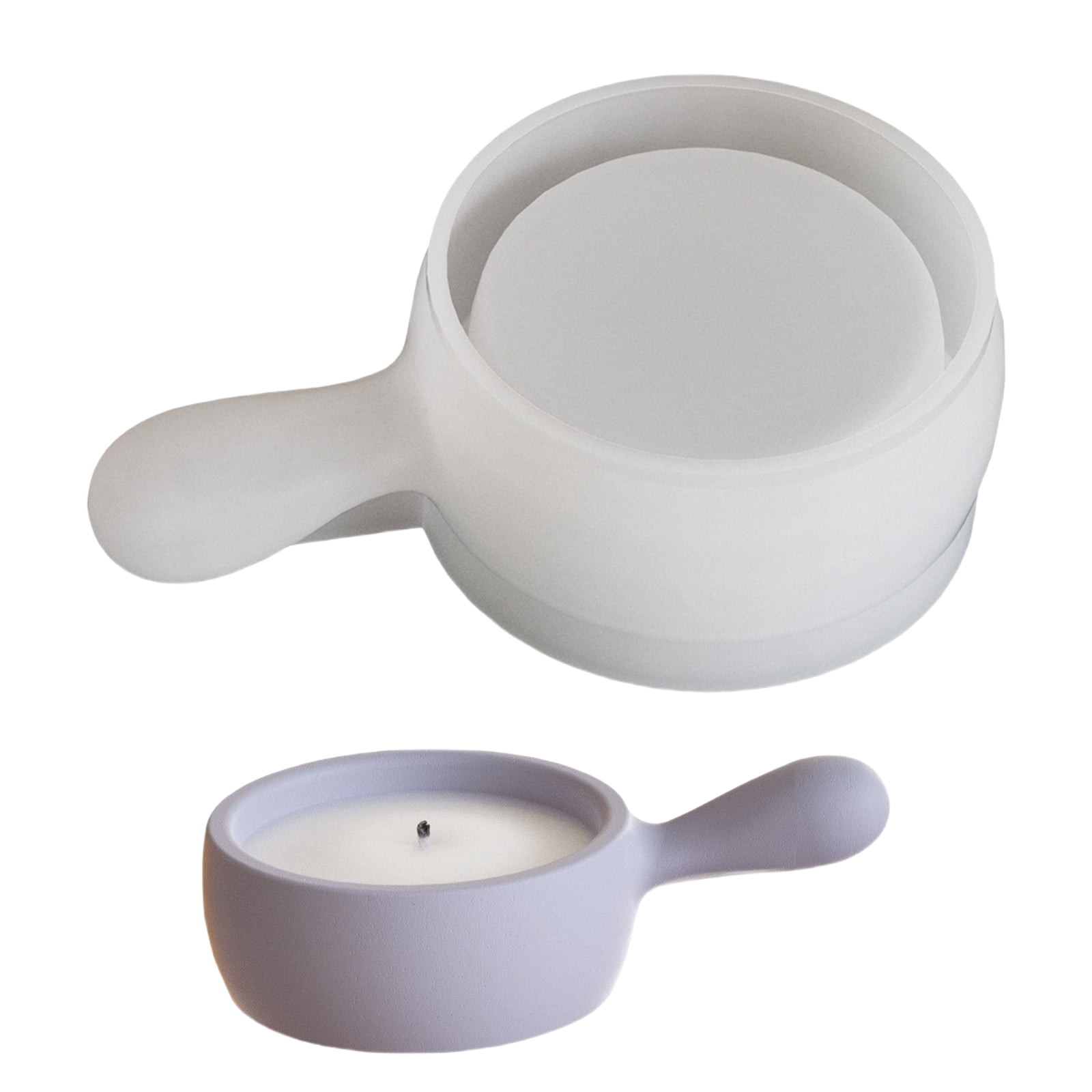 Flexible Heat Resistant Silicone Frying Pan Mold for Detailed Holder ...