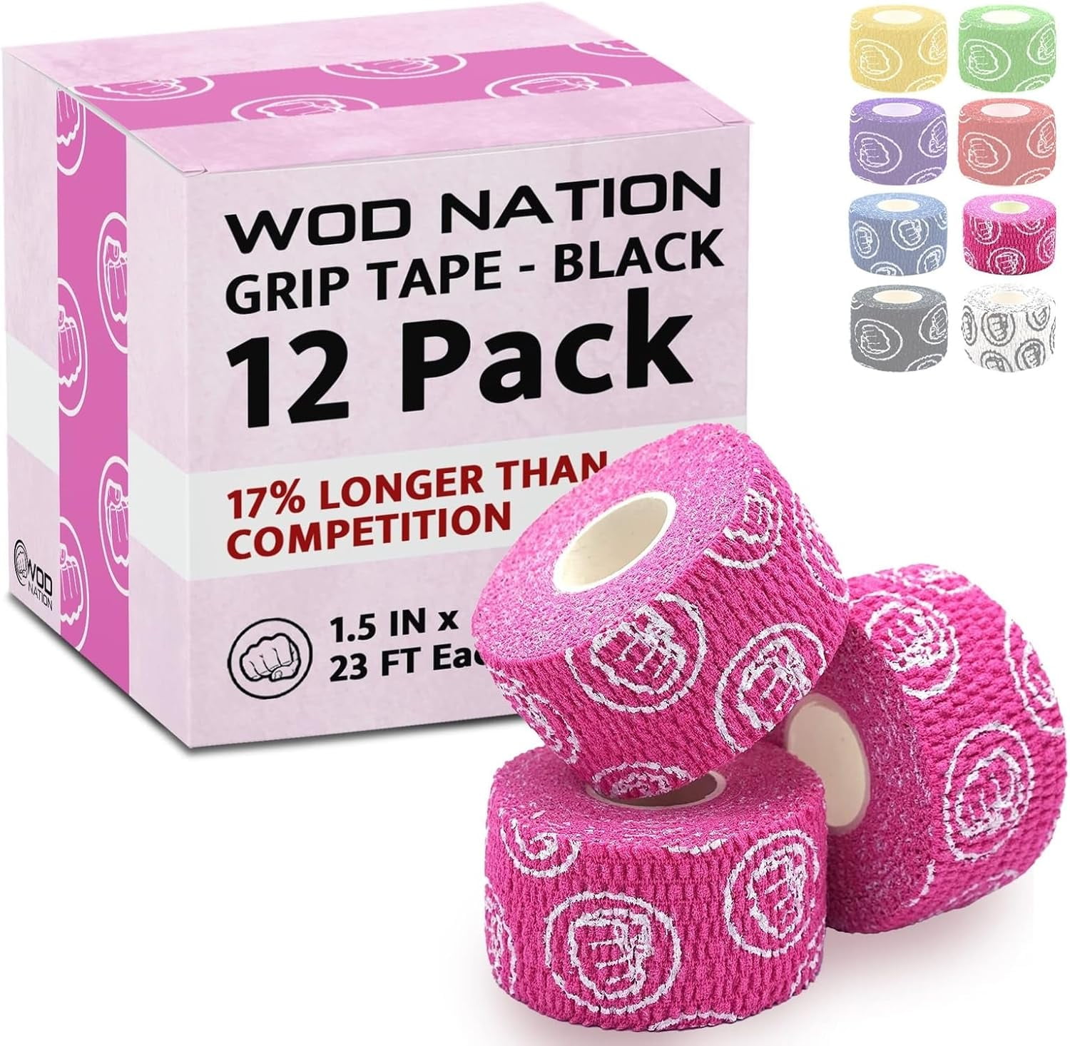 Flexible Hook-Grip Athletic Tape – Easy-Tear, Sweat-Proof Thumb ...