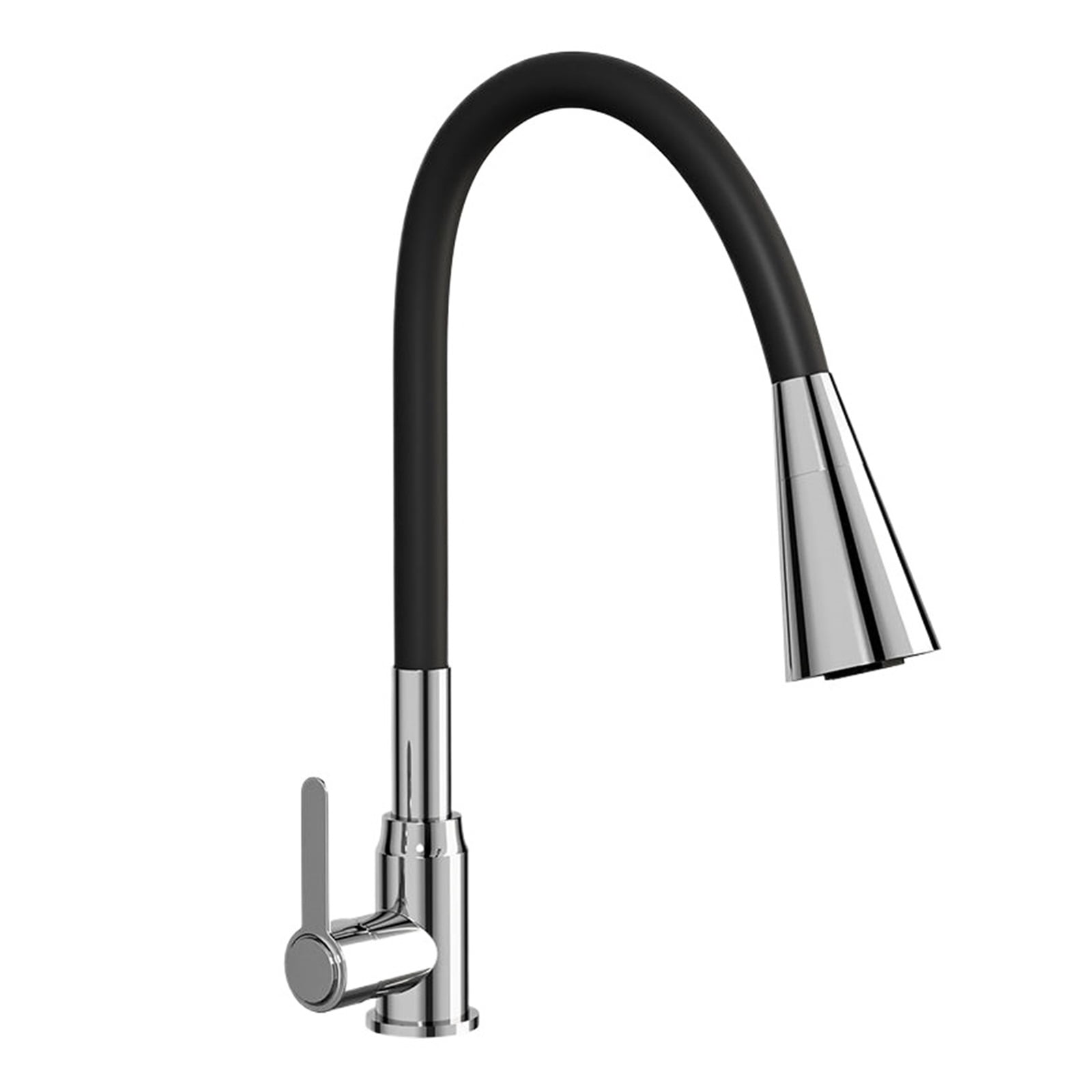 Flexible Hose Kitchen Faucet, Hot And Cold Water Silicone 360 Degree ...