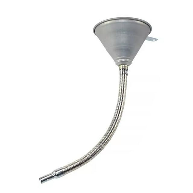 Flexible Iron Universal Funnel with Filter for Car and Motorcycle Fuel ...