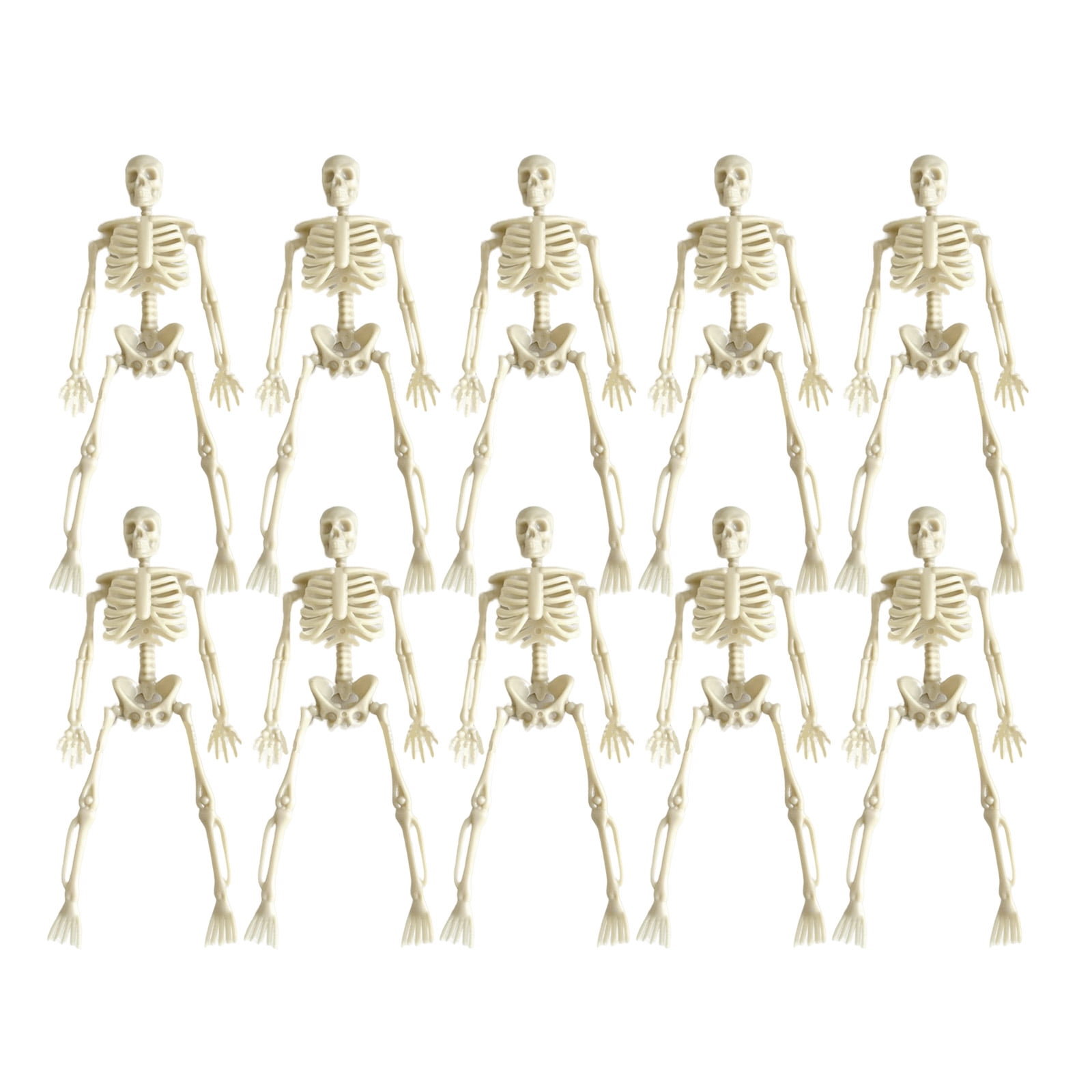 Flexible Joint Skeletons Figures Halloween Party Essential Posable ...