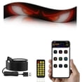 Flexible LED Car Display with Devil's Eye & Logo Animation, Remote ...
