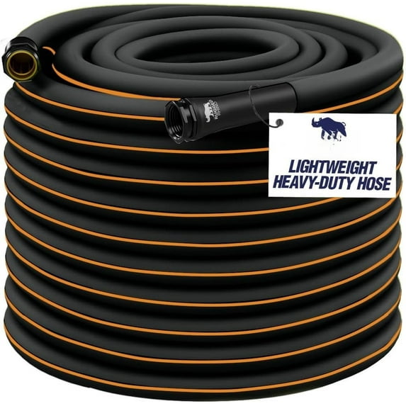 Flexible Light Weight Garden Hose, 25ft x 5/8in, 4 Layer Leakproof ...