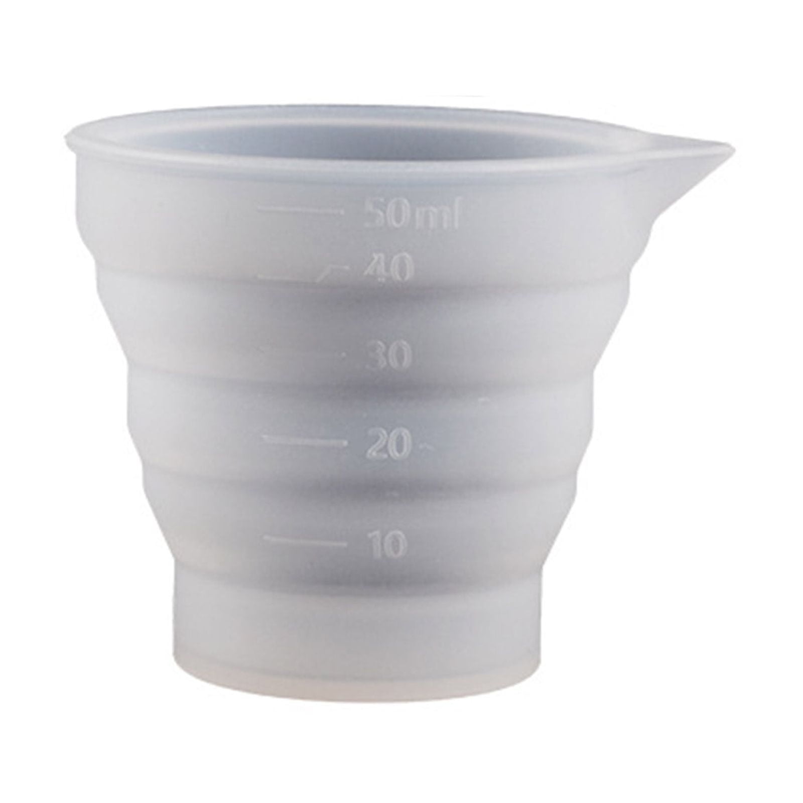 Flexible Liquid Measurer Container Mold Silicone Measuring Cup Molds ...