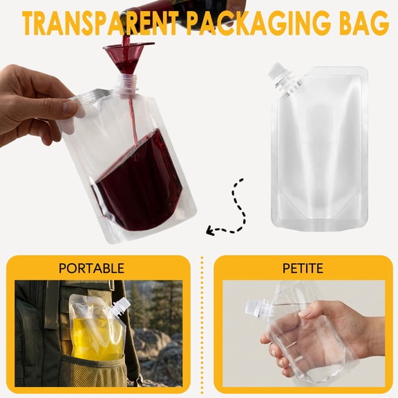 Shop Durable Spouted Stand-Up Pouches for Liquids and Beverages
