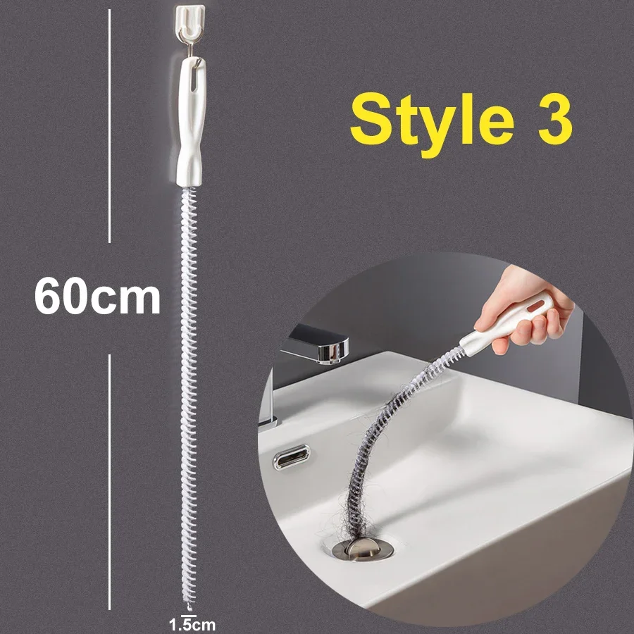 Flexible Long Pipeline Cleaning Brush Multipurpose Washing Machine ...