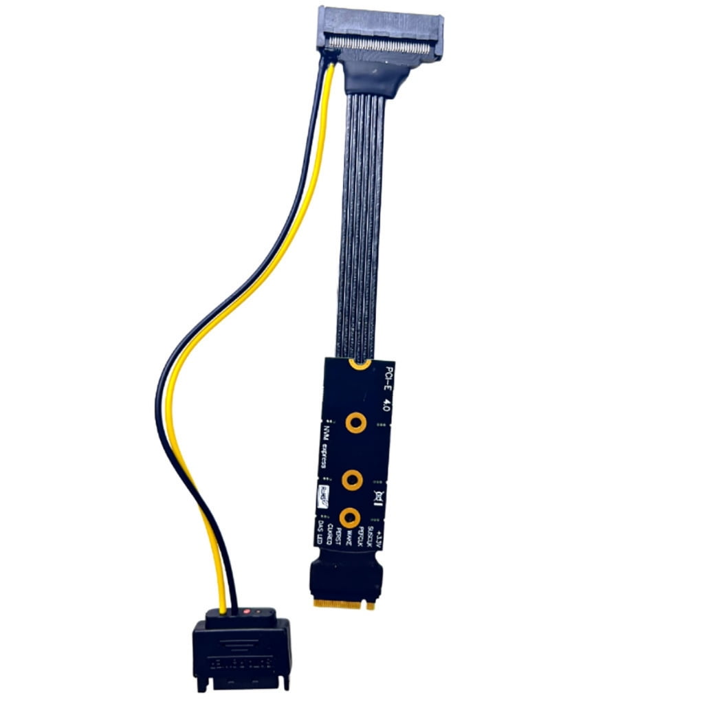 Flexible M.2 to U.2 Converter Cable Supporting PCIE3.0 PCIE4.0 U.2 ...