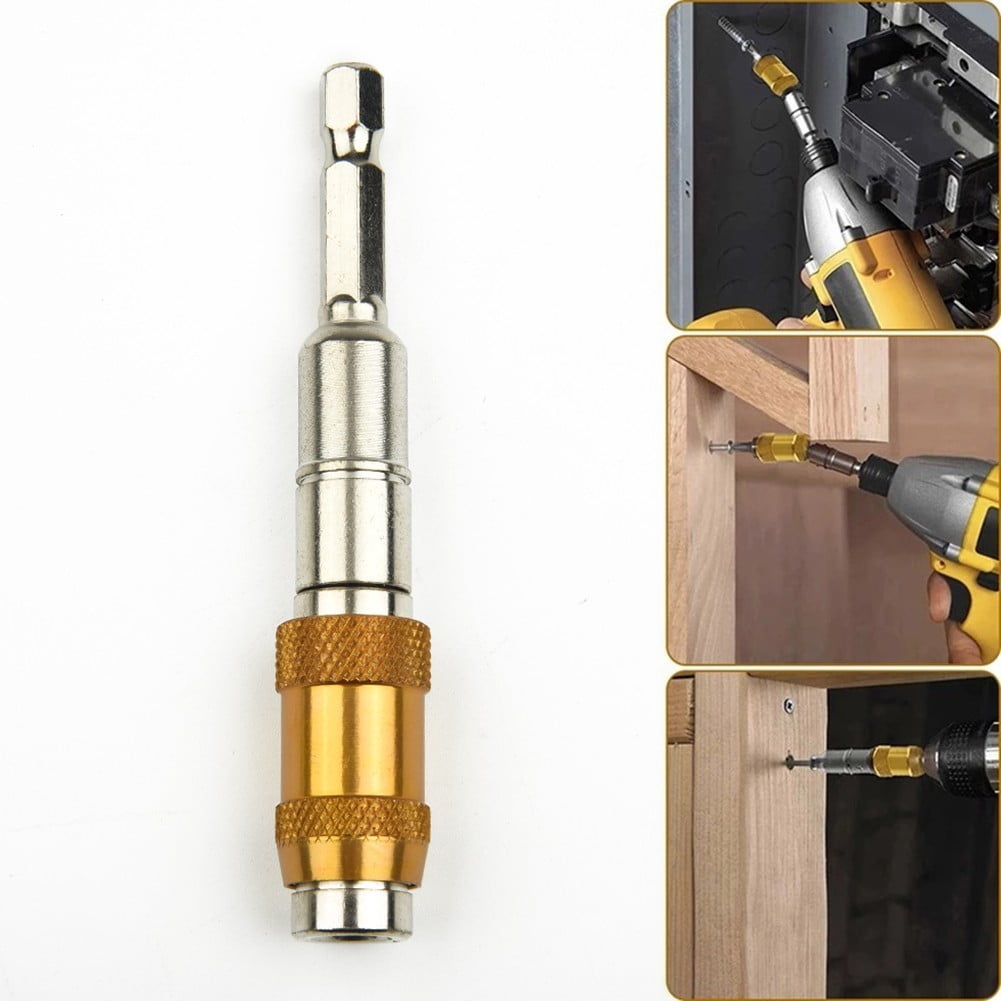 Flexible Magnetic Screw Drill Bit Holder With Pivoting Design Prevents ...