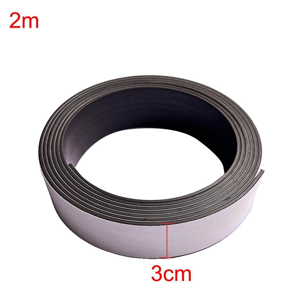 Flexible Magnetic Strip for Windows Screens Doors 2cm x 2mm x 2m Length - Walmart.com