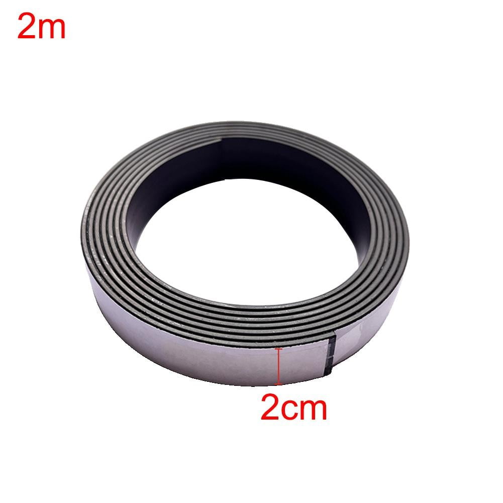 Flexible Magnetic Strip for Windows Screens Doors 2cm x 2mm x 2m Length - Walmart.com