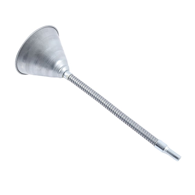 Flexible Metal Funnel with Build In Filter Universal Bendable Oil ...