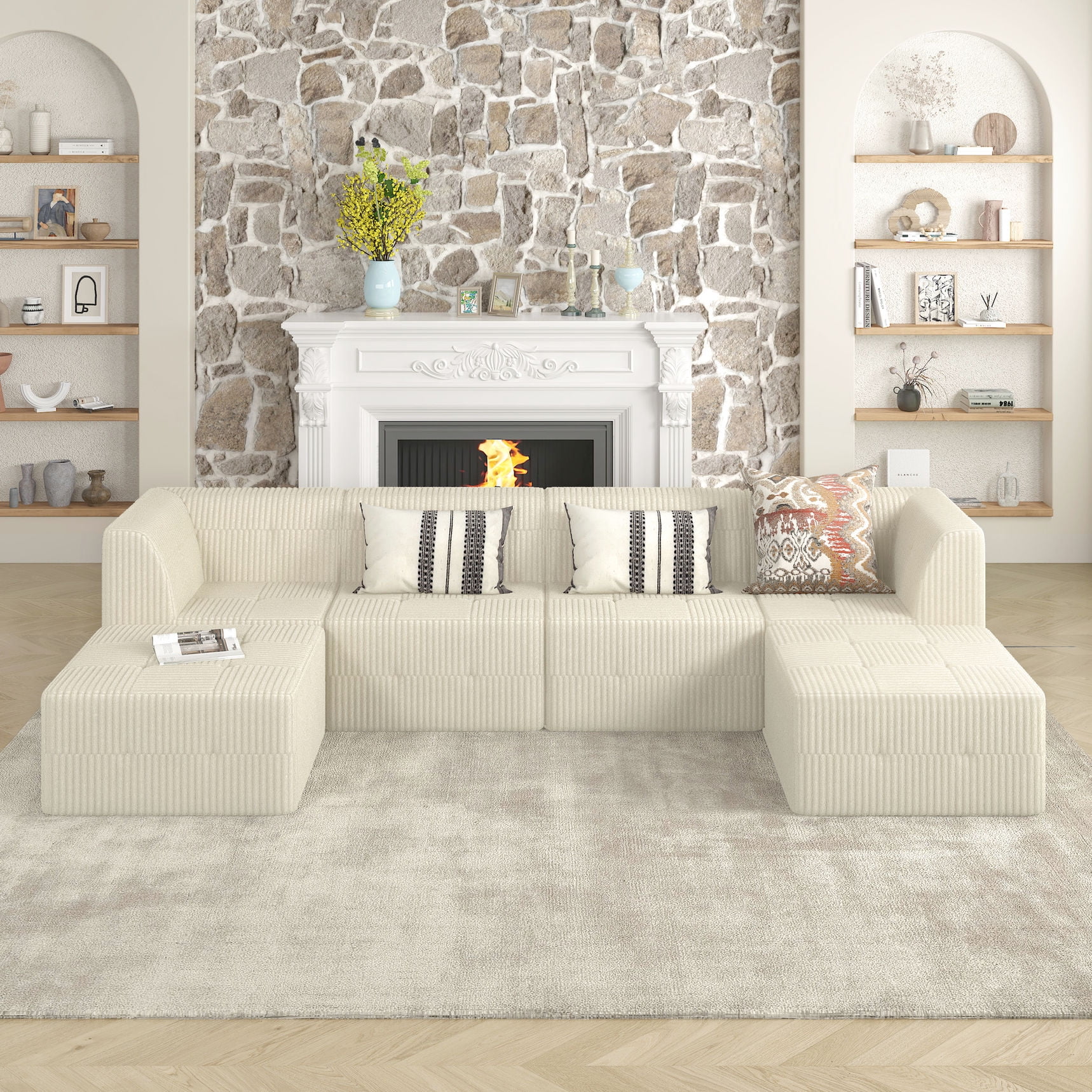 Flexible Modular Shape - Good for Small Spaces, Meets Diverse Layout ...