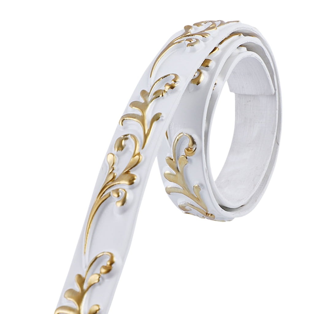 Flexible Molding Trim, 16.4feet Adhesive Wall Frame Trim for Wall ...